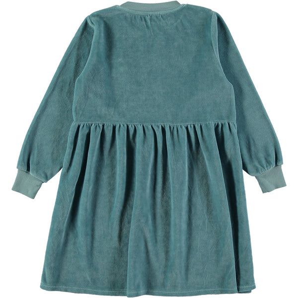 PICNIK BLUE WAISTED FLARE DRESS – BellaKidsNY