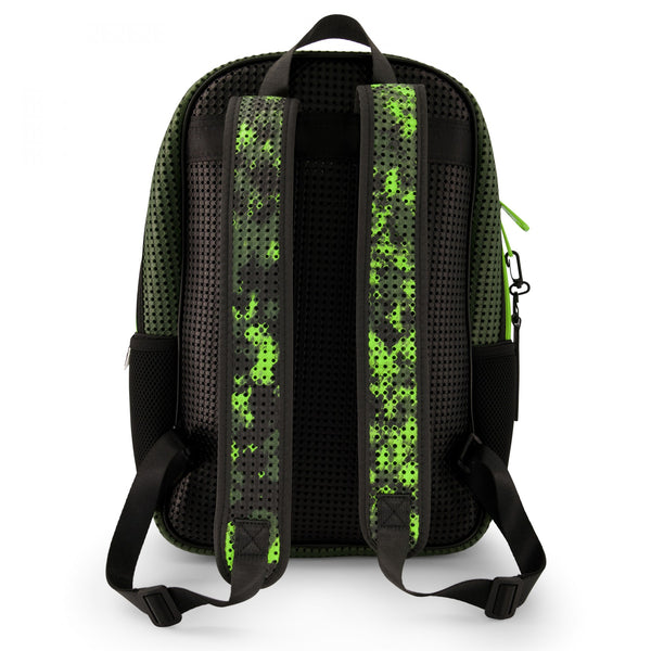LIGHT + NINE HUNTER GREEN/NEON BACKPACK – BellaKidsNY