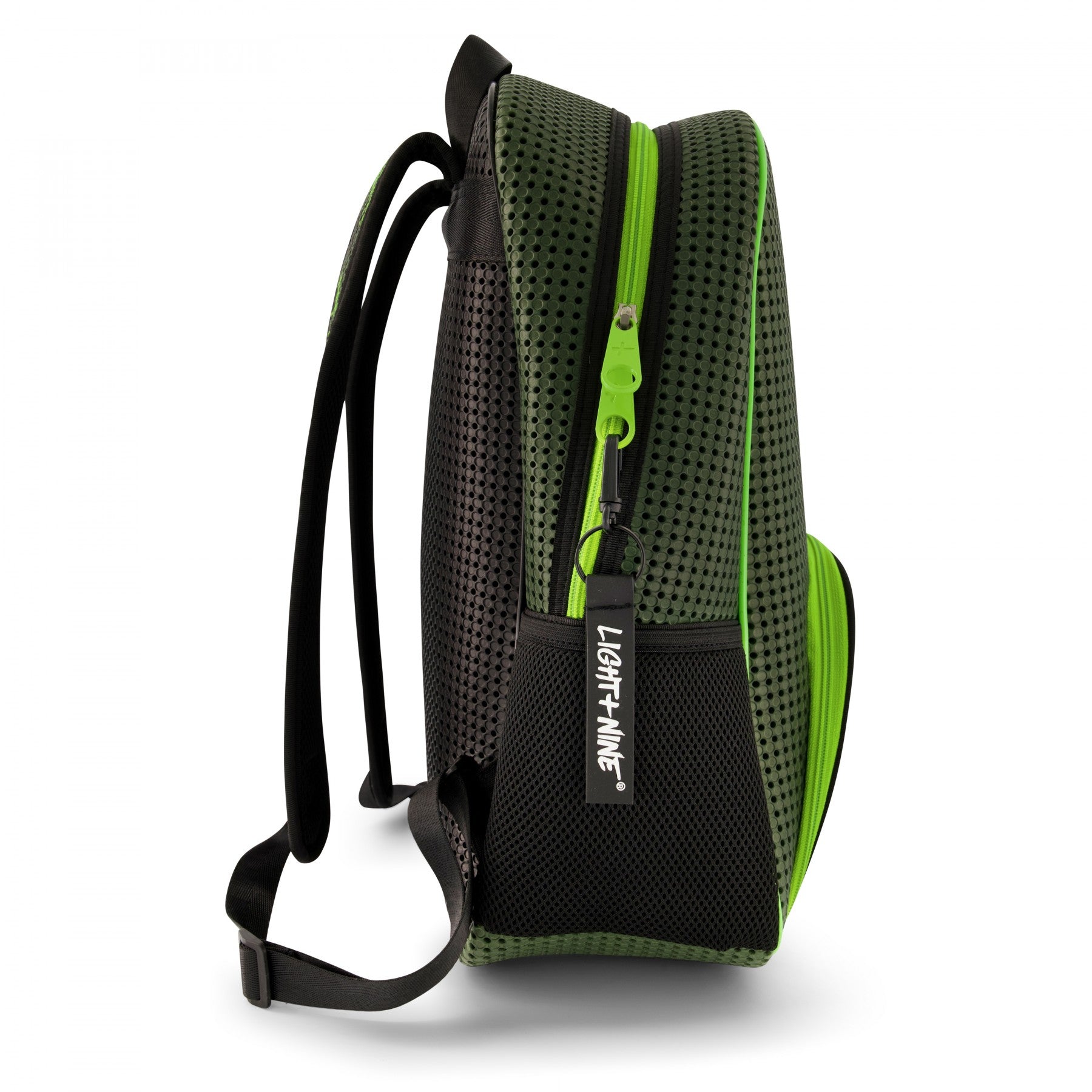 LIGHT + NINE HUNTER GREEN/NEON BACKPACK – BellaKidsNY